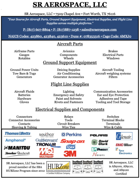Products / Services – SR Aerospace, LLC